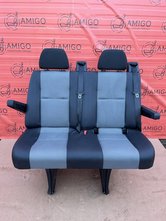 Seat Mercedes Sprinter 906 rear double bench seat with armrest isofix ...