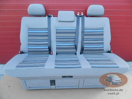 Bench rear triple seat VW T5 Multivan Caravelle California | Rear seat ...