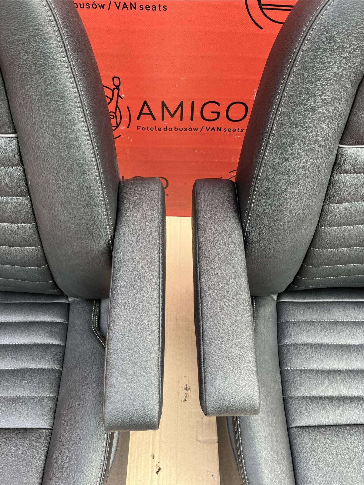 Ford Transit Custom TRAIL Seat driver passenger 2012-2024 Salerno Ebony ...