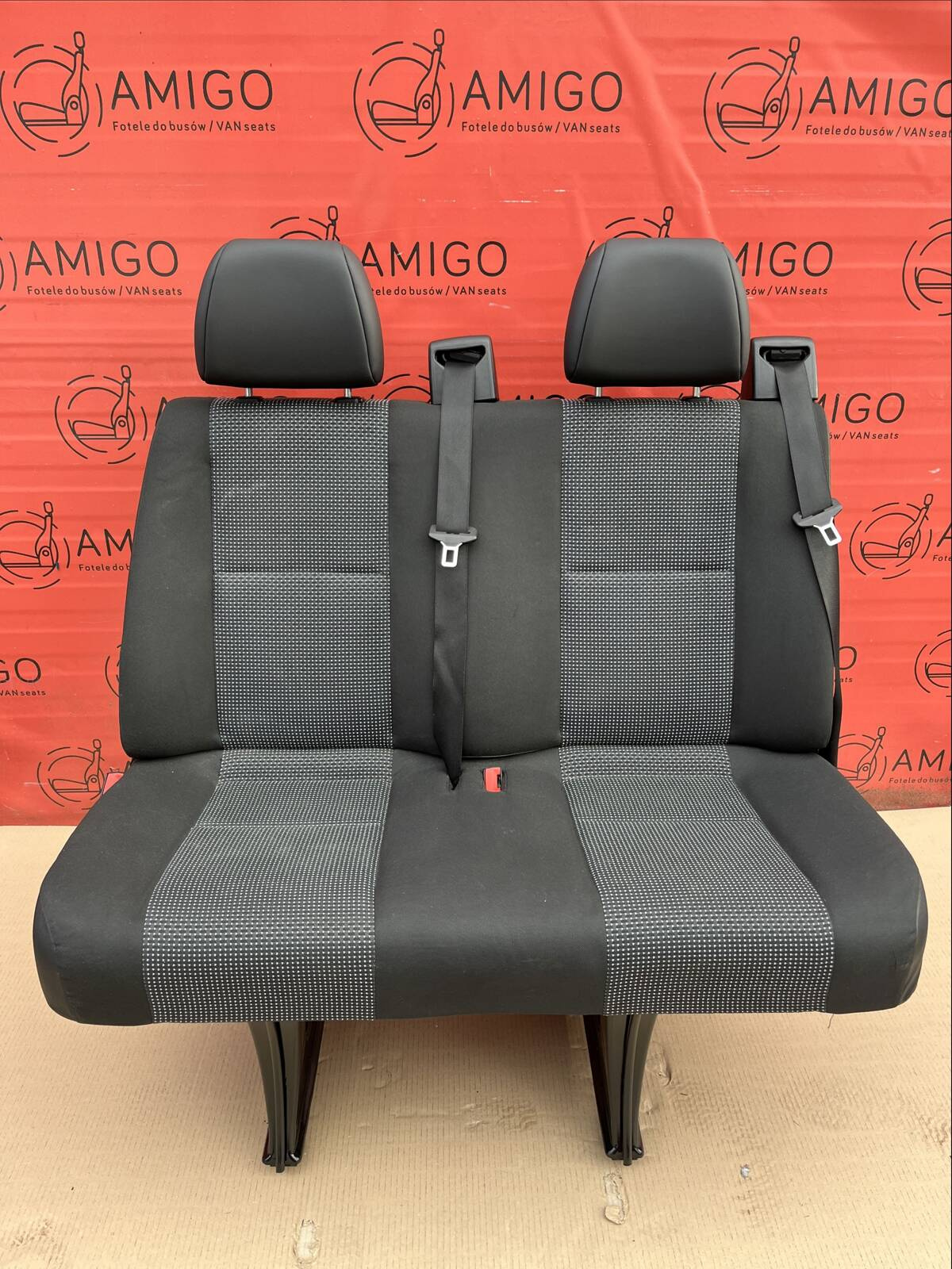 Seat Mercedes Sprinter W906 Crafter rear double bench seat LIMA | Rear ...