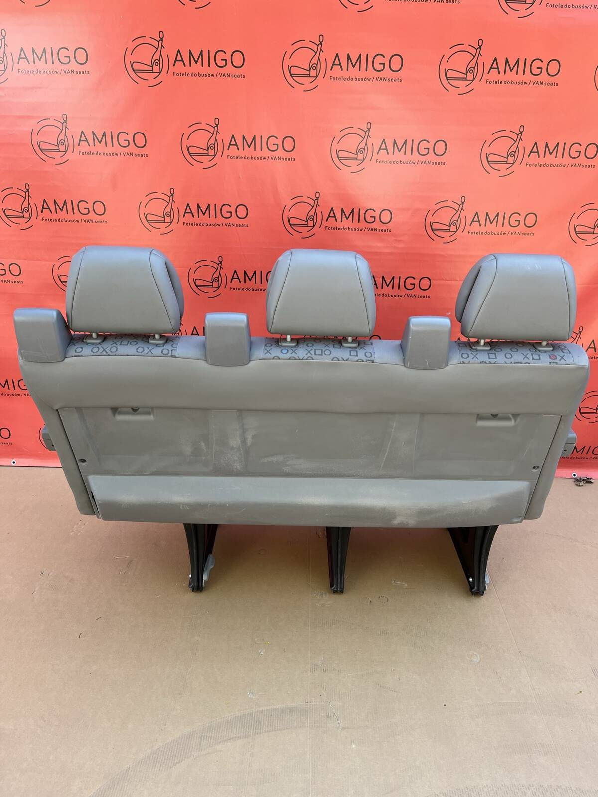 Seat VW Crafter I Mercedes Sprinter W906 2006-2016 rear triple bench OX ...