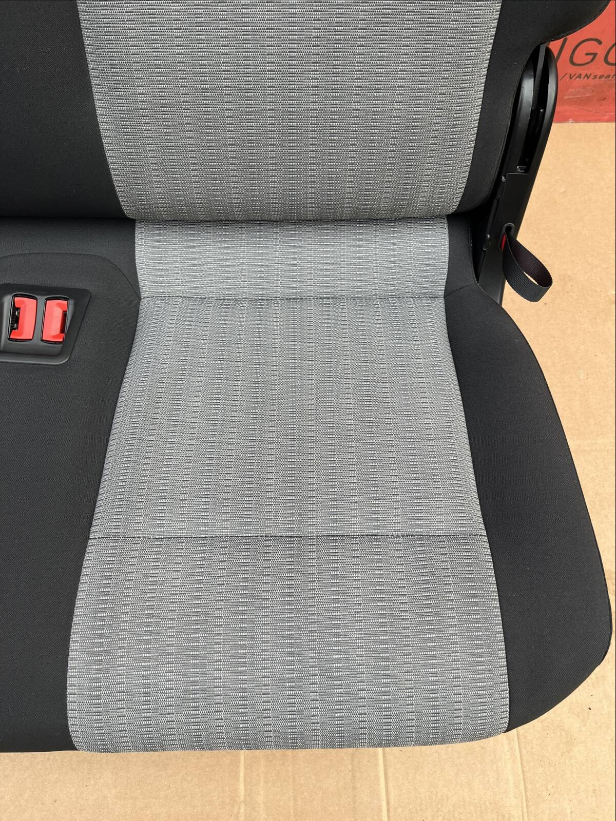 Seat rear bench double Pandu grey VW Caddy MAXI third row NEW! | Rear ...