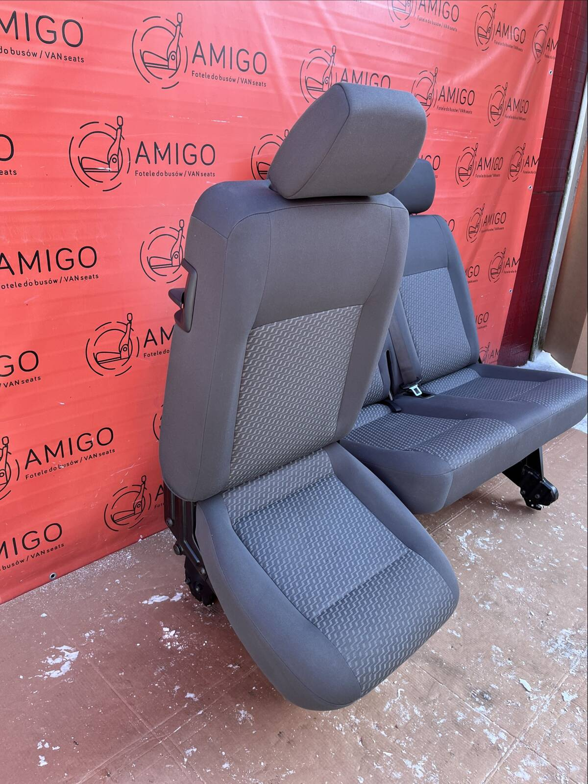 VW T5.1 T5 SET Bench rear double single seat TASAMO 2nd row LHD | Rear ...