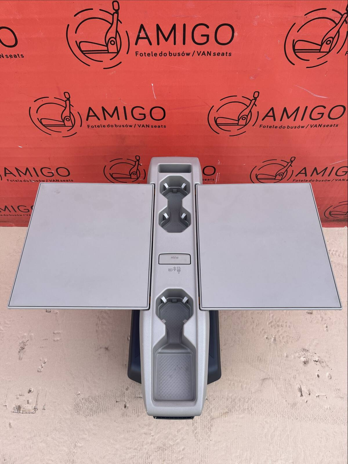 VW T7 Multivan rear Folding table multifunctional for rails raven ...