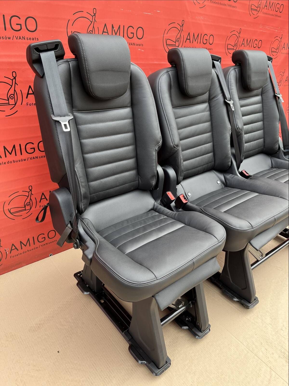 ford Transit Custom Trail bench rear folding seats double single seat ...