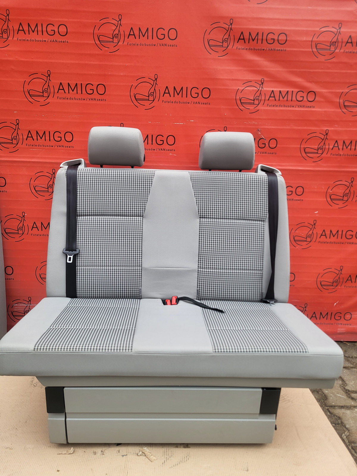 Seat VW T6 T5 double passenger bench Multivan sleep function | Front ...